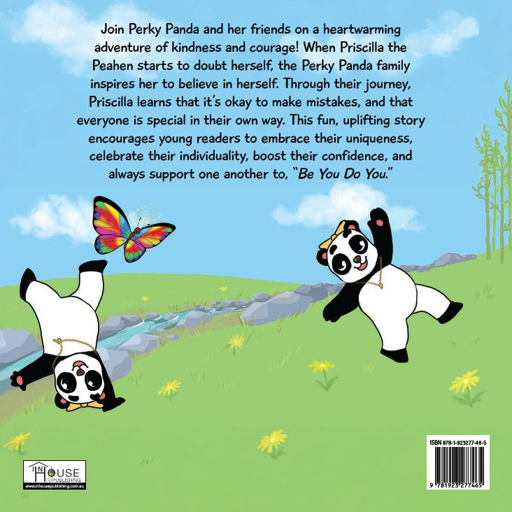Perky Panda Says Believe In Yourself – InHouse Publishing Bookstore