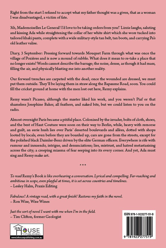 Remy's Book: A Fiction – InHouse Publishing Bookstore