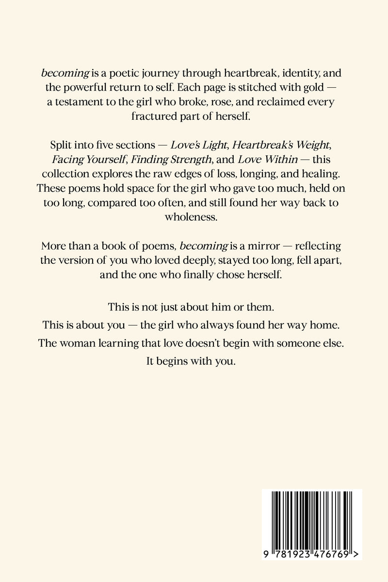 becoming - this is how she returned to herself – InHouse Publishing ...